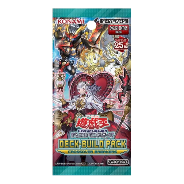 Yu-Gi-Oh TCG Deck Build Pack Crossover Breakers [CG1977-AE] (Asia Engl - Ace Cards Sdn Bhd