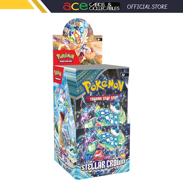 Pokémon TCG: Stellar Crown SV7 Half Booster Box - Ace Cards Sdn Bhd