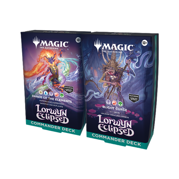Magic: The Gathering LORWYN ECLIPSED Commander Decks - Sold by Set of ...