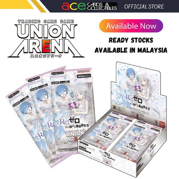 Union Arena TCG Booster [UA40BT] "Re:Zero -Starting Life in Another Wo ...