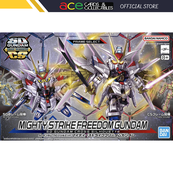 Gunpla SD Gundam Mighty Strike Freedom Gundam - Ace Cards Sdn Bhd