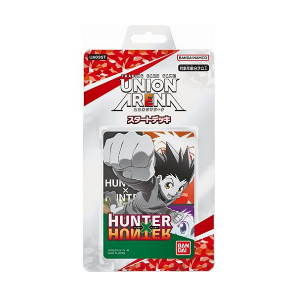 Union Arena TCG Hunter x Hunter Starter Deck - Ace Cards Sdn Bhd