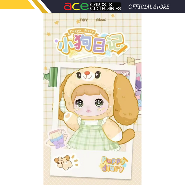 Hi Toy x Nommi Puppy Diary Series Plush Blind Box - Ace Cards Sdn Bhd