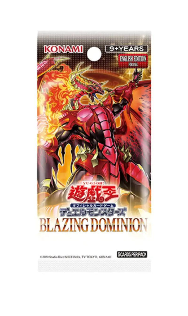 Yu-Gi-Oh OCG : Blazing Dominion Booster [CG2063-AE] (English) - Ace ...