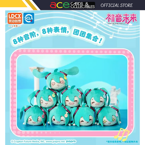 LDCX LAB x Hatsune Miku Cutie Plush Blind Box - Ace Cards Sdn Bhd