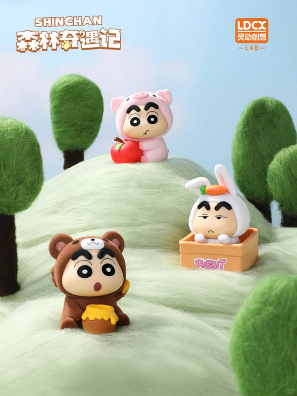 LDCX x Crayon Shin-chan Forest Adventure Keychain Series Blind Box ...