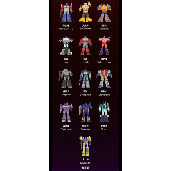 POP MART Transformers Generations Series - Ace Cards Sdn Bhd