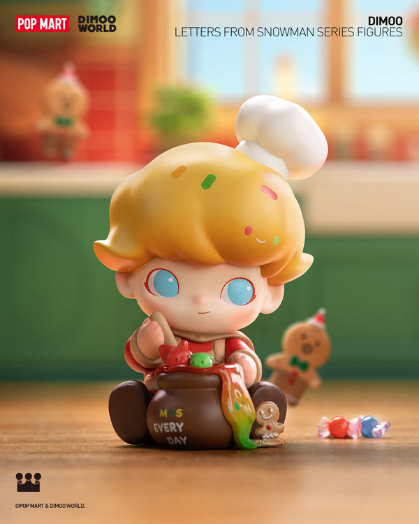 Pop Mart Dimoo Letters From Snowman Series Figures - Ace Cards Sdn Bhd