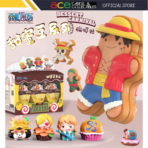 Toei Animation x One Piece Dessert Carnival Magnetic Patch Series - Ace ...
