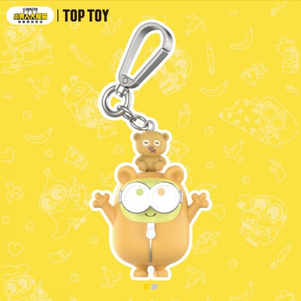 TOPTOY x Minions Bob+Tim Keychain Best Friend Forever Series - Ace ...