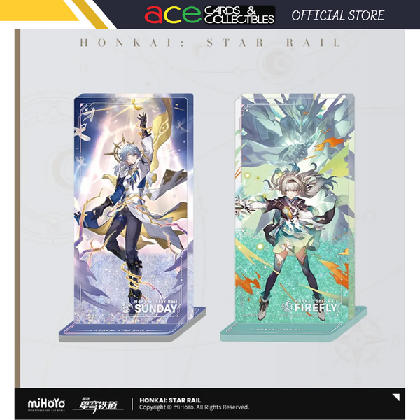 Honkai: Star Rail Character Glitter Acrylic Stand - Ace Cards Sdn Bhd