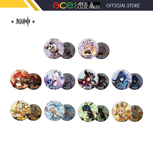 miHoYo Genshin Impact Natlan Character Badge - Ace Cards Sdn Bhd