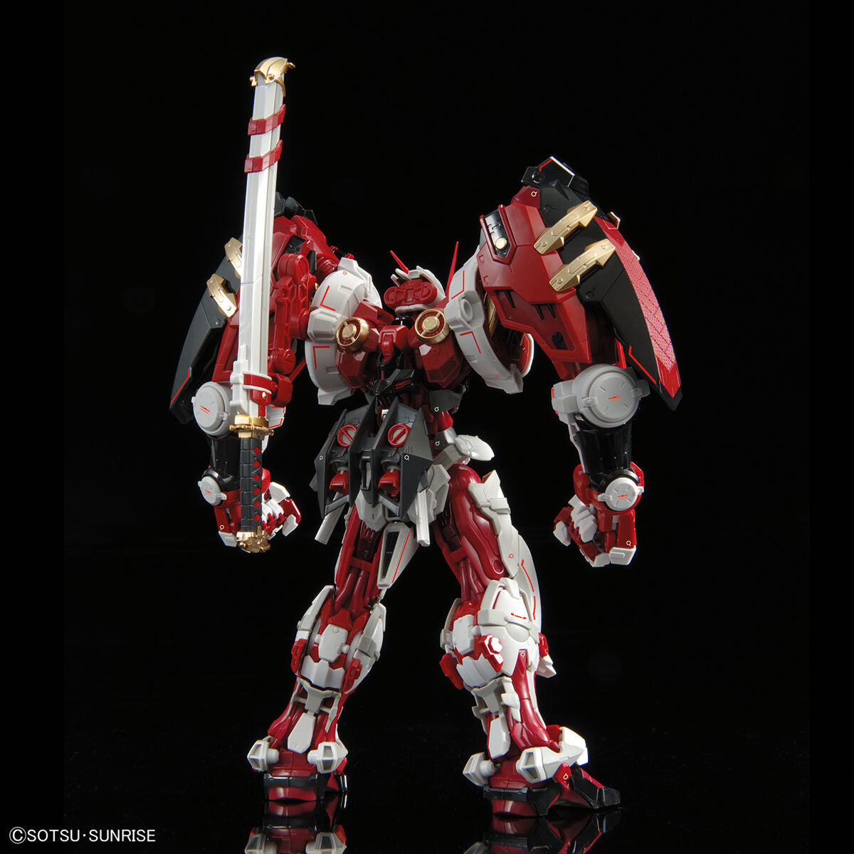 Gunpla High-Resolution Model 1/100 Gundam Astray Red Frame Powered Red ...