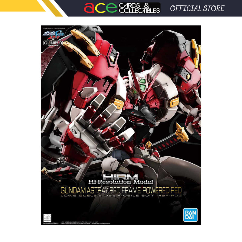Gunpla High-Resolution Model 1/100 Gundam Astray Red Frame Powered Red ...