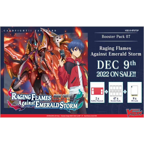 Cardfight Vanguard Overdress: Raging Flames Against Emerald Storm (Sne ...