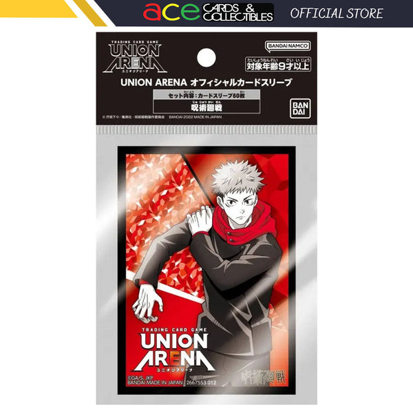 Union Arena Official Sleeve "Jujutsu Kaisen" - Ace Cards Sdn Bhd