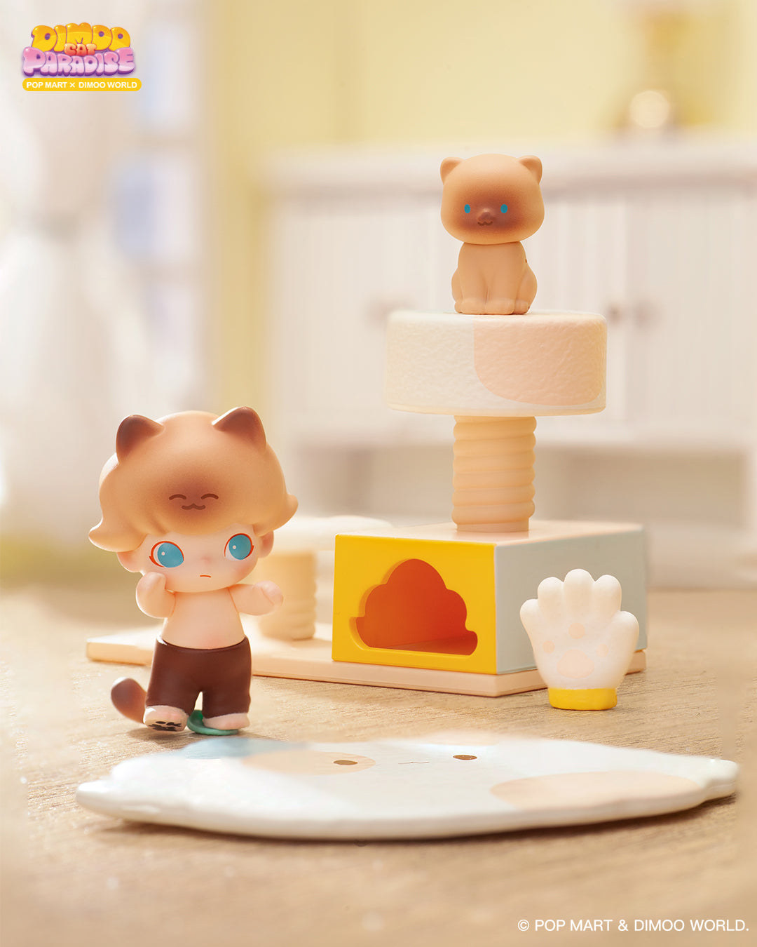 POP MART Dimoo Cat Paradise Series - Ace Cards Sdn Bhd