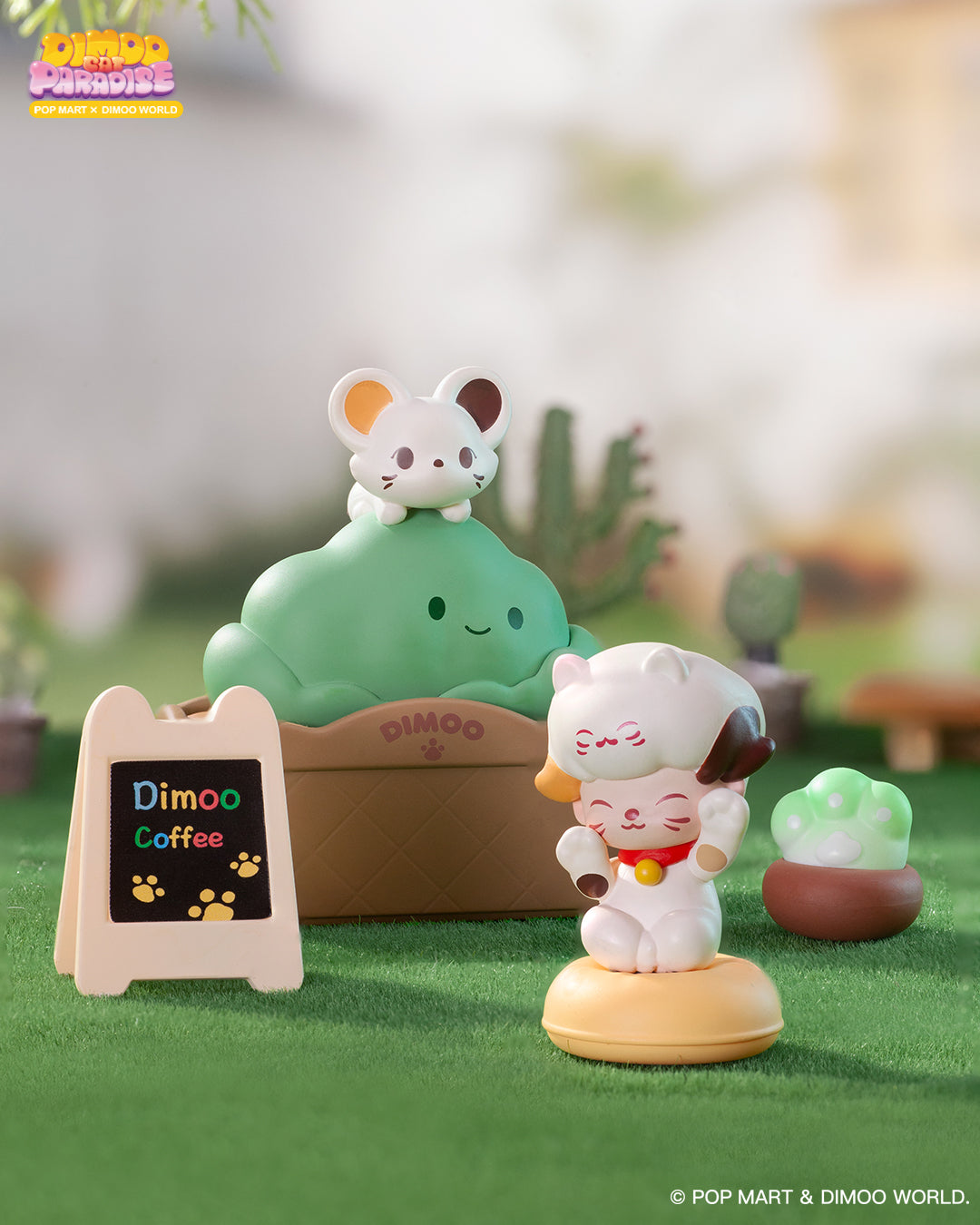 POP MART Dimoo Cat Paradise Series - Ace Cards Sdn Bhd