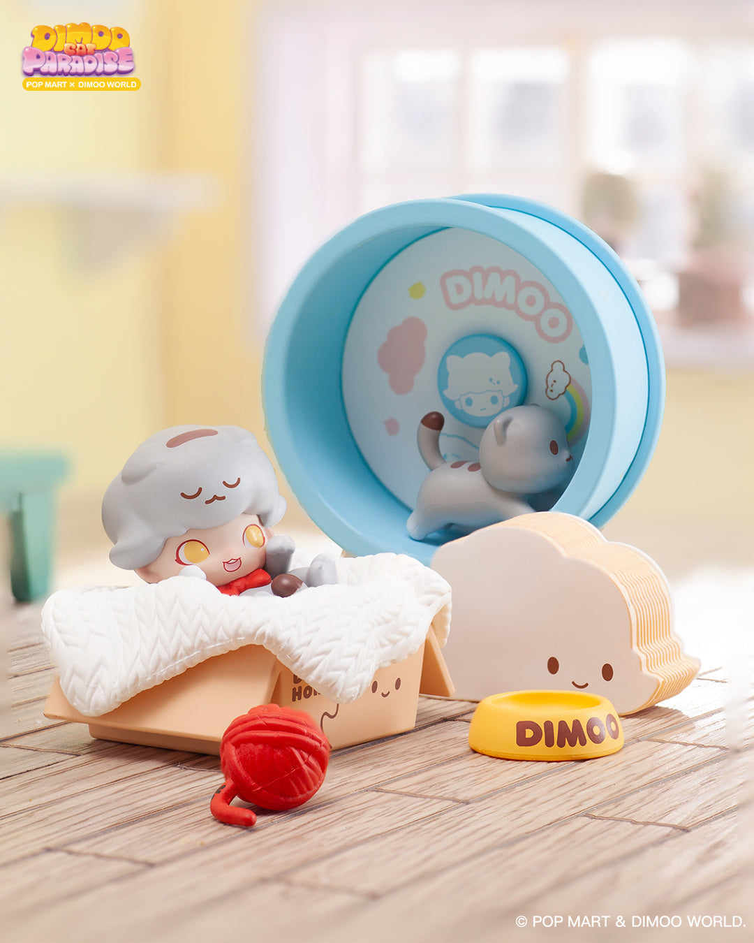 POP MART Dimoo Cat Paradise Series - Ace Cards Sdn Bhd