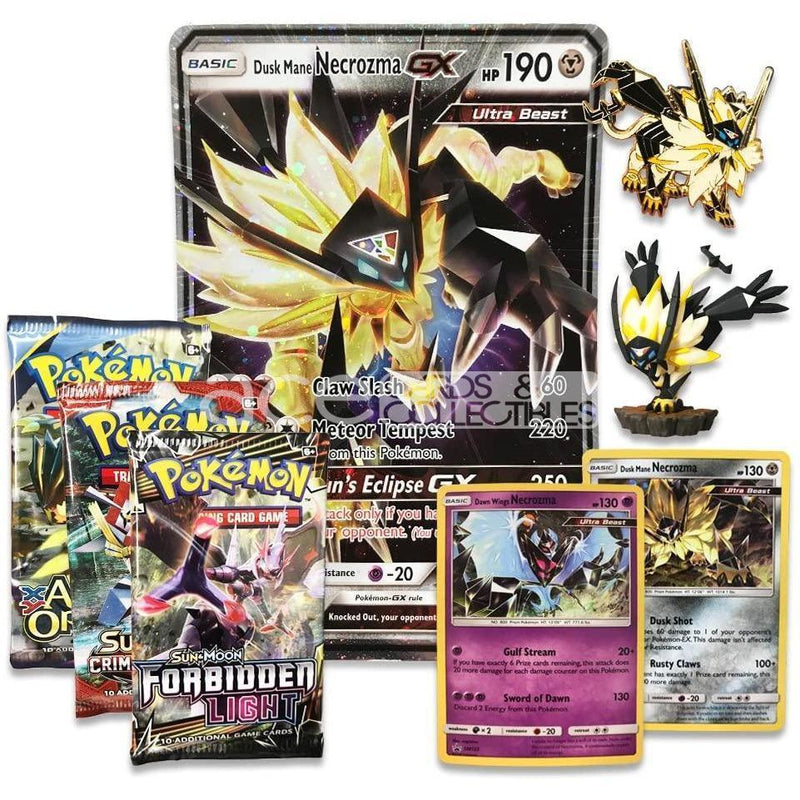 Pokemon TCG: Dusk Mane Necrozma GX Premium Collection Figure Box - Ace ...
