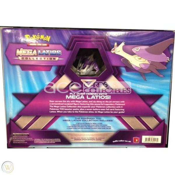Pokemon TCG: Mega Latios Box + Figures - Ace Cards Sdn Bhd