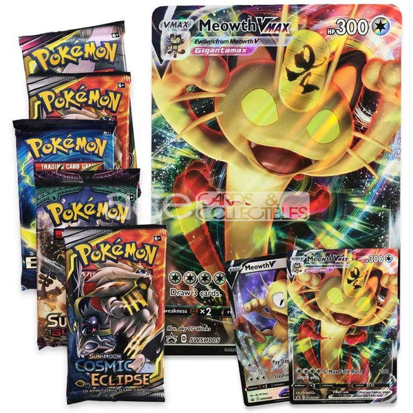 Pokemon TCG: Meowth Vmax Special Collection - Ace Cards & Collectibles