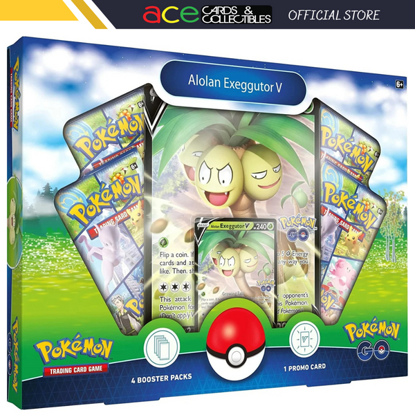 Pokemon TCG: Pokemon GO Collection — Alolan Exeggutor V - Ace Cards Sdn Bhd